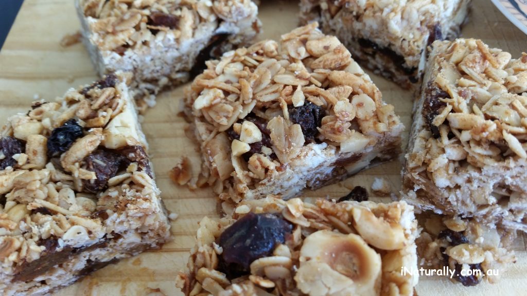 Hazelnut Muesli Bites - iNaturally